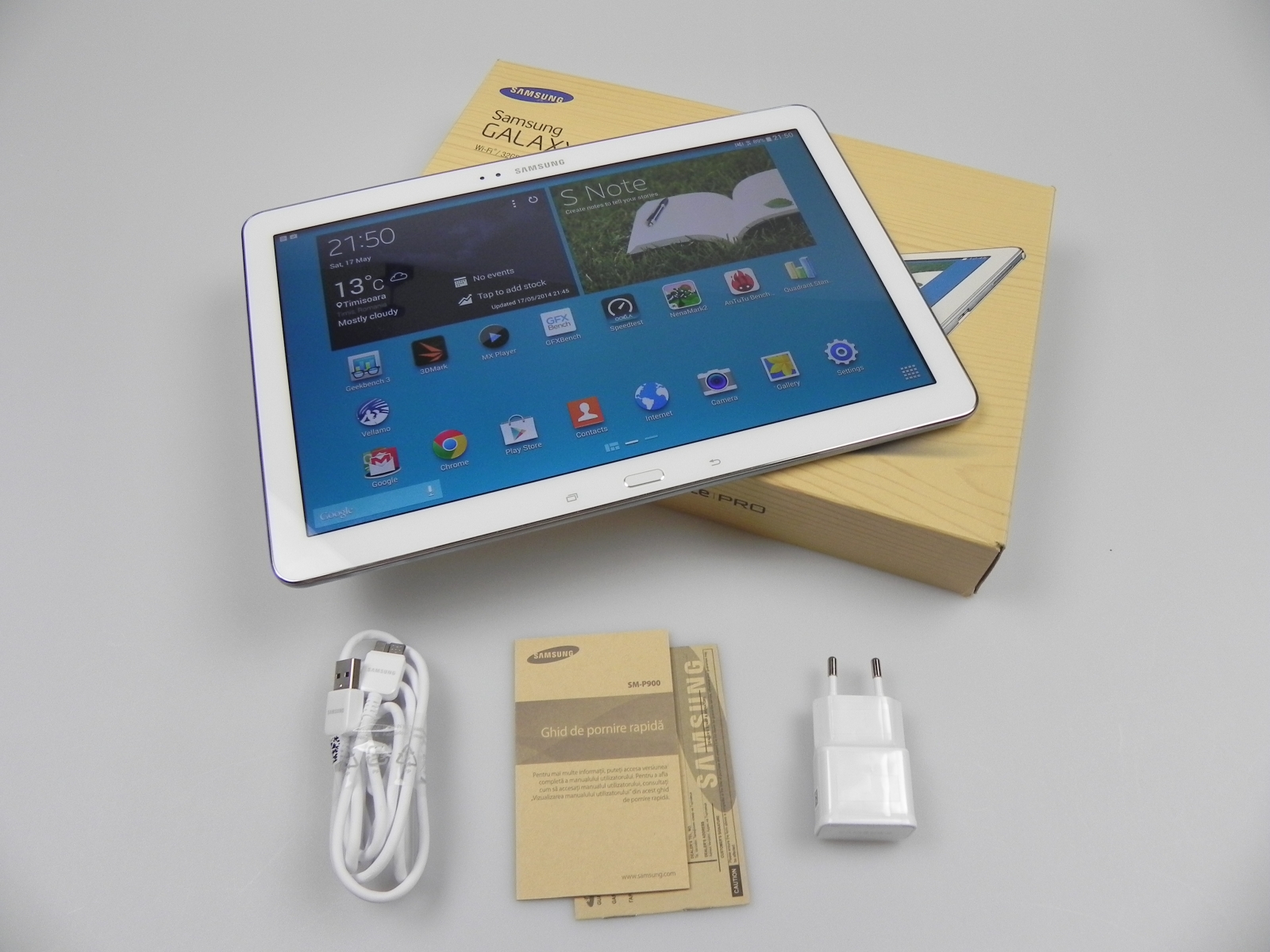 Samsung Galaxy Note Pro 12 2 Unboxing Scoatem Din Cutie O Tabletă