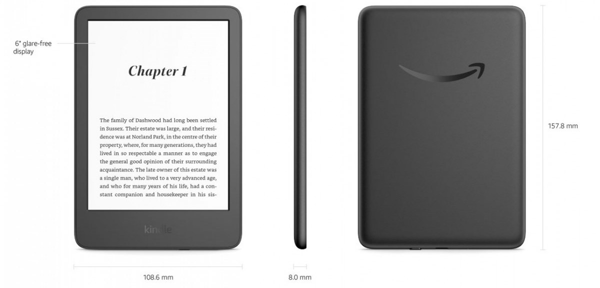 Amazon Kindle 2022 este aici - ebook reader cu ecran îmbunătățit, 16 GB ...