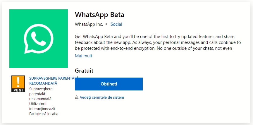 Noua aplicație WhatsApp pentru PC-urile cu Windows este aici! Varianta ...