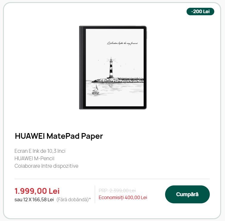 Până pe 31 decembrie magazinul online HUAWEI Store te așteaptă cu cele ...